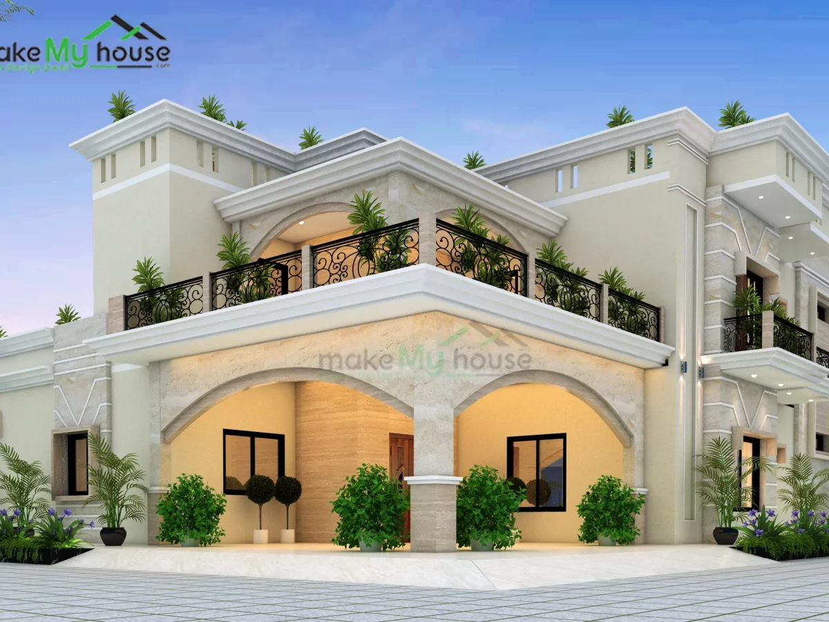 Classic House Front Elevation