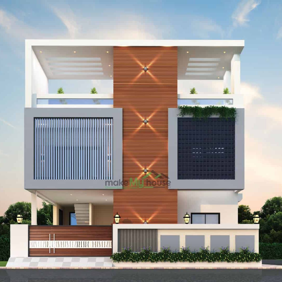 Modern Architectural Elevations 30 Feet Modern House Elevation Design
